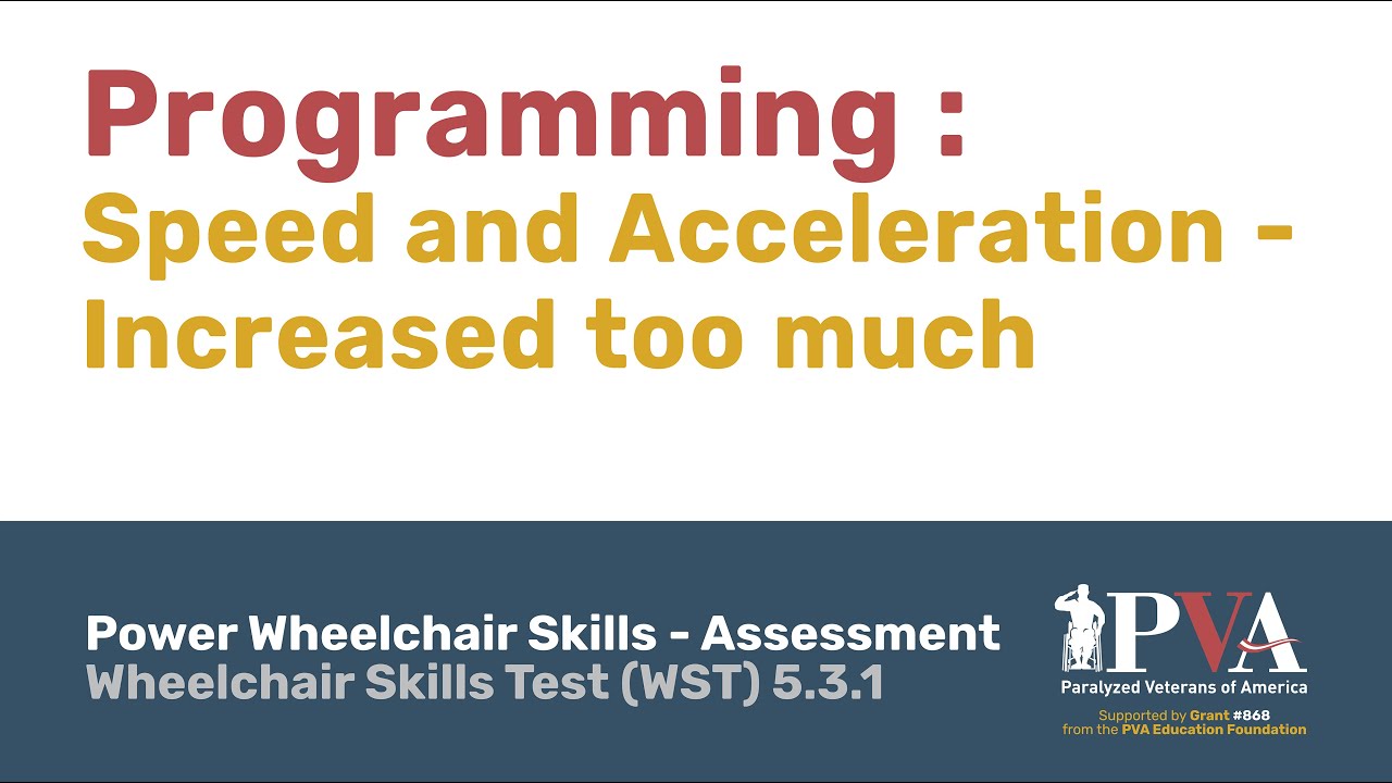 23: Programming: Speed and Acceleration - Increased too much - YouTube