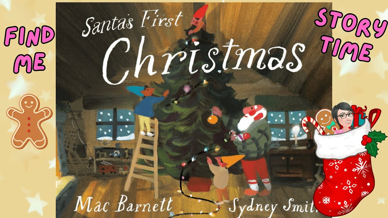 Santa's FIRST Christmas🎅 //Festive Story Time for kids - YouTube