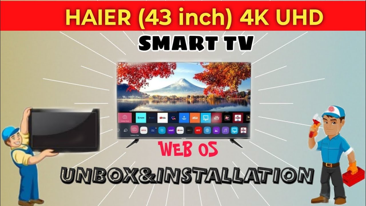 Haier 43 inch QLED 4K TV Review | Haier 43S800QT Smart Google TV ...