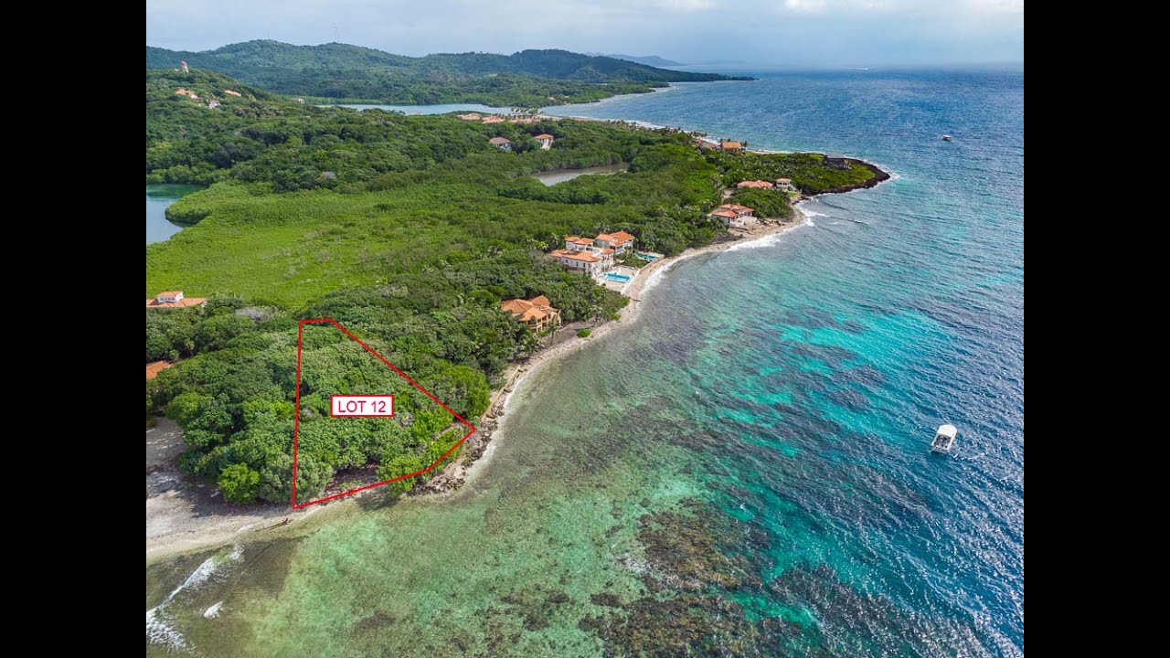 SOLD | Beachfront Lot 12 | Parrot Tree Plantation | Roatan, Honduras ...