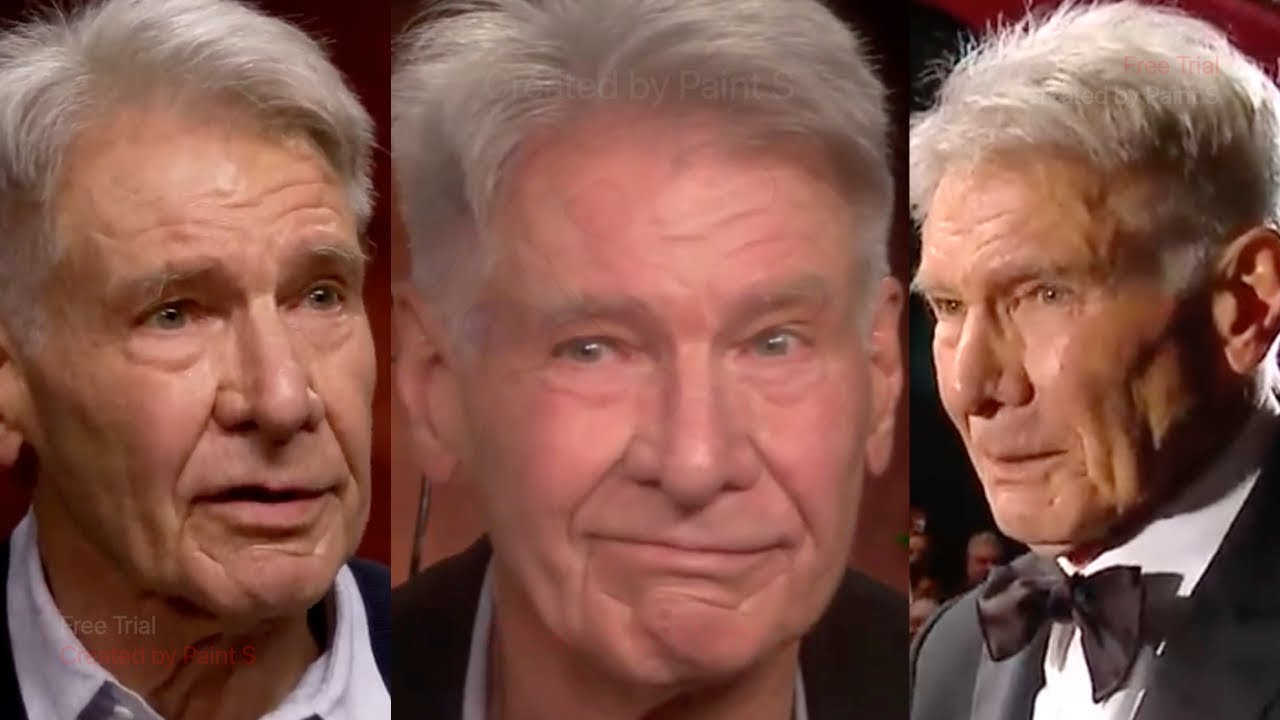 Harrison Ford's Tearful 'Indiana Jones' Press Tour - YouTube