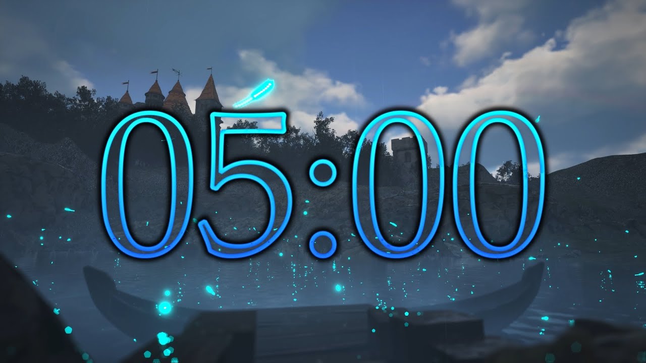 5 Minute Visual Timer - Firefly Lake - YouTube