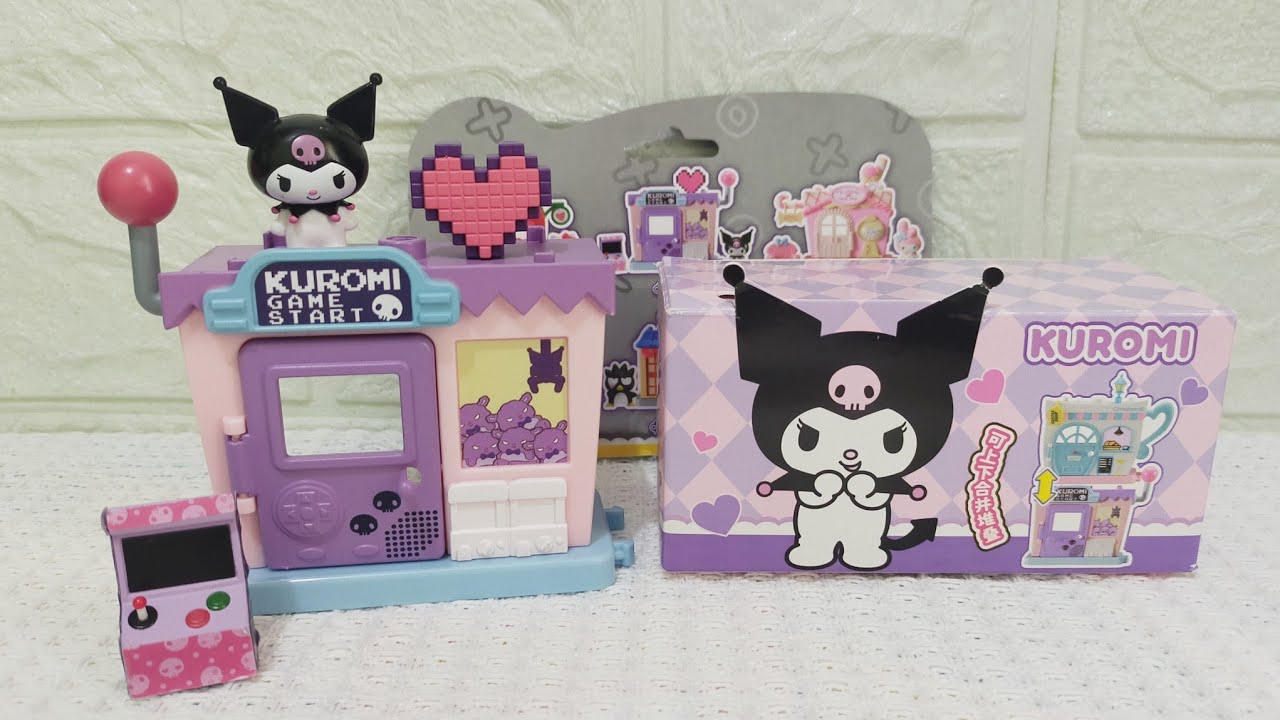 7 MINUTES SATISFYING WITH UNBOXING SANRIO KUROMI GAME START PLAYSET TOY ...
