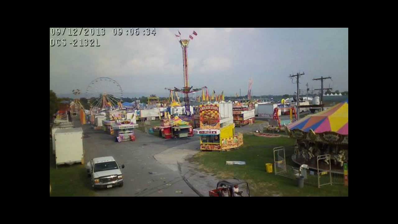 Carnival Set Up Time Lapse - YouTube