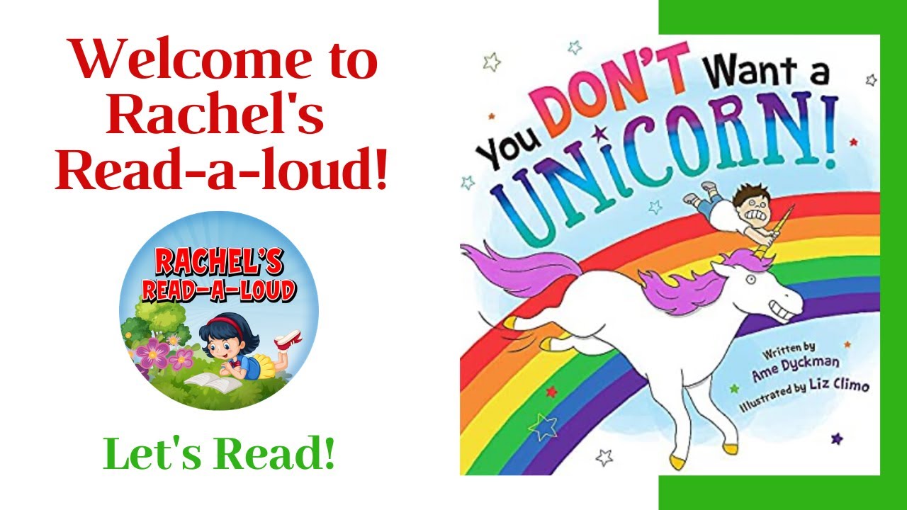 Children's Book Read Aloud | You Don't Want a Unicorn! - YouTube