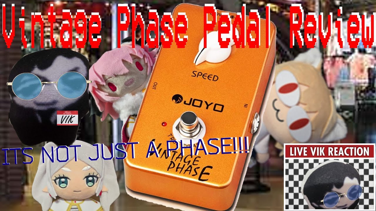 Joyo Vintage Phase Pedal Review and Demonstration On A Synth - YouTube