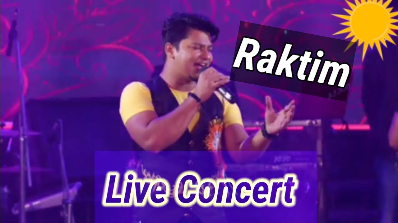 Raktim Live Concert | Raktim Chowdhury | Saregamapa Uncut BD | - YouTube