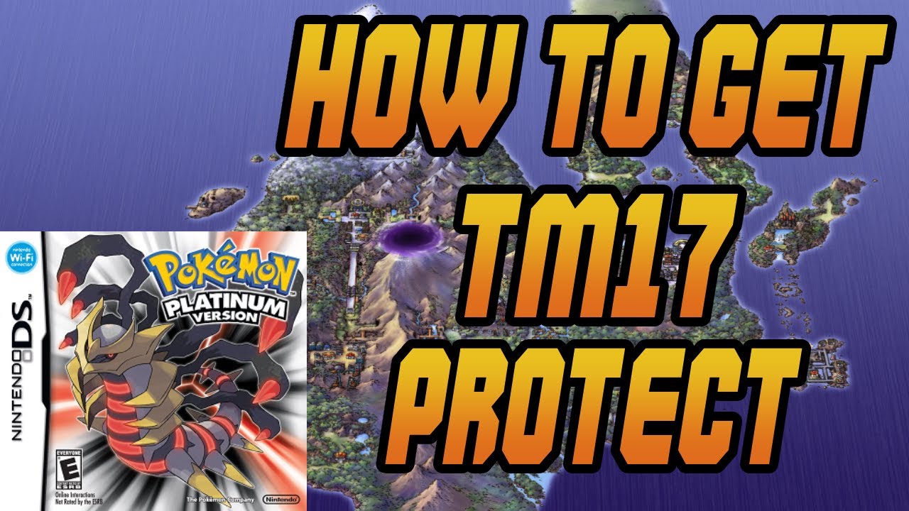 How to Get TM17 Protect in Pokemon Platinum - YouTube