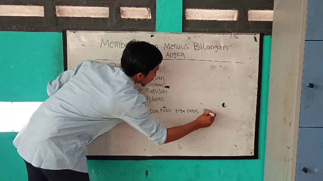 Membaca dan menulis bilangan empat angka (ribuan) - YouTube