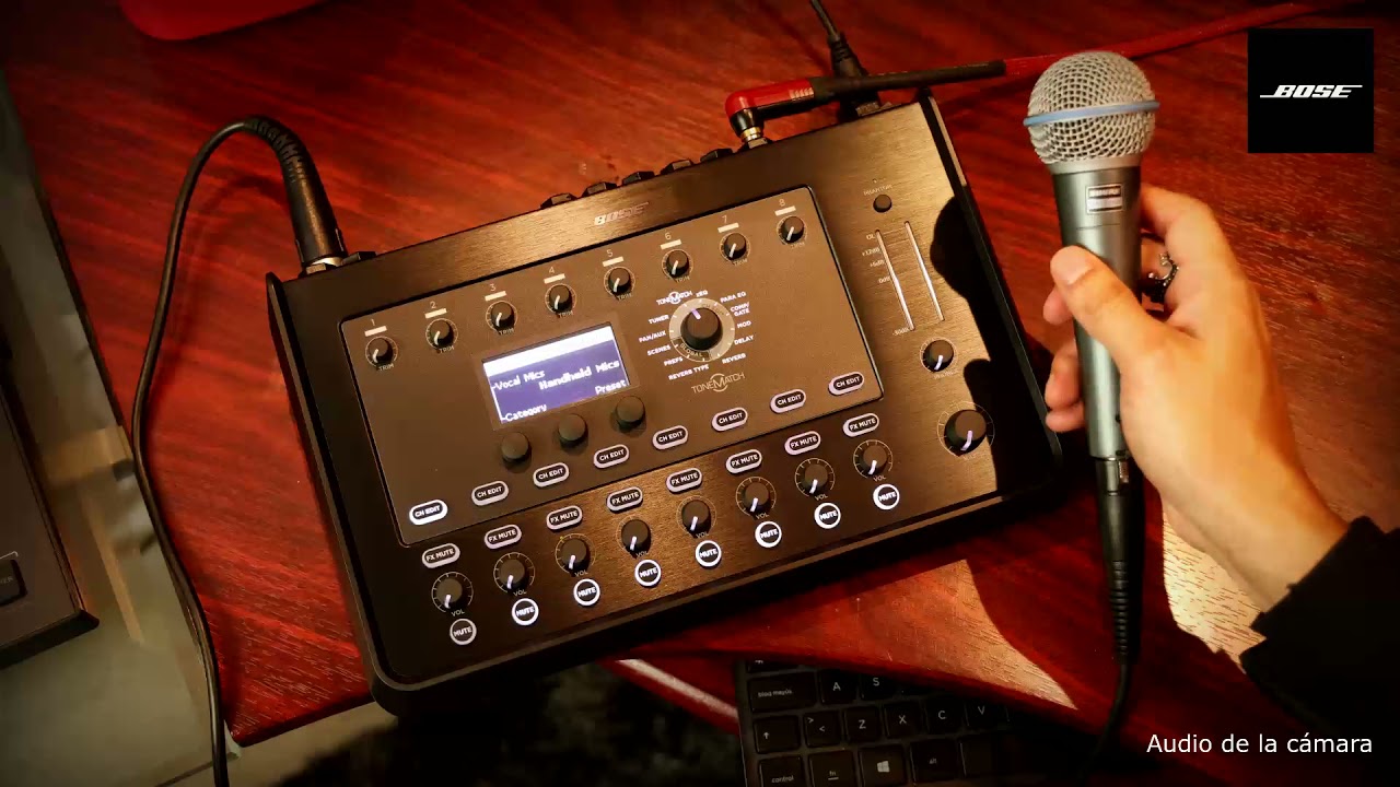 Bose ToneMatch T4S T8S Gain Staging y Preajustes de ToneMatch ...