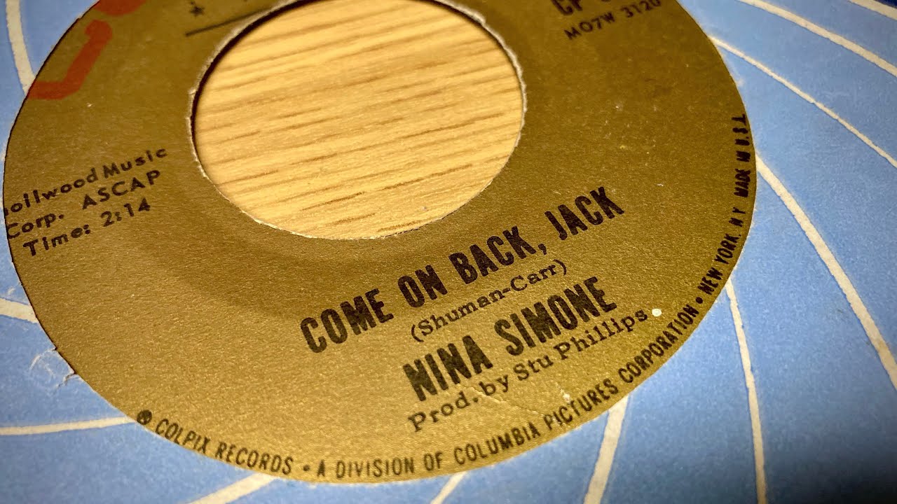 Nina Simone “Come On Back Jack” 1961 45 rpm \ vinyl 45 - YouTube