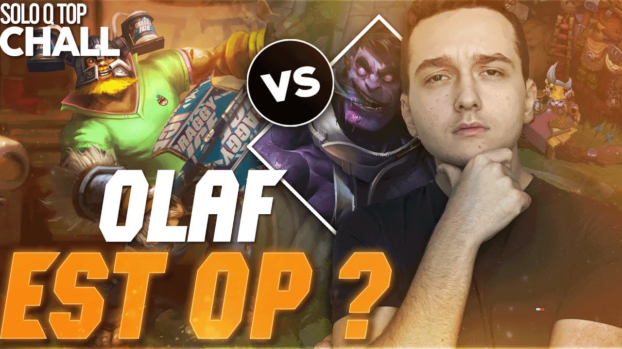 LE MEILLEUR TOPLANER SUR CE PATCH ? - Challenger EUW Top - Olaf vs ...