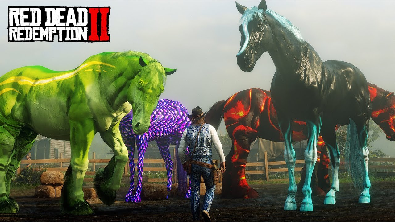 The Best Tamer: Arthur Morgan Discovers Emerald Ranch Full of Giant ...