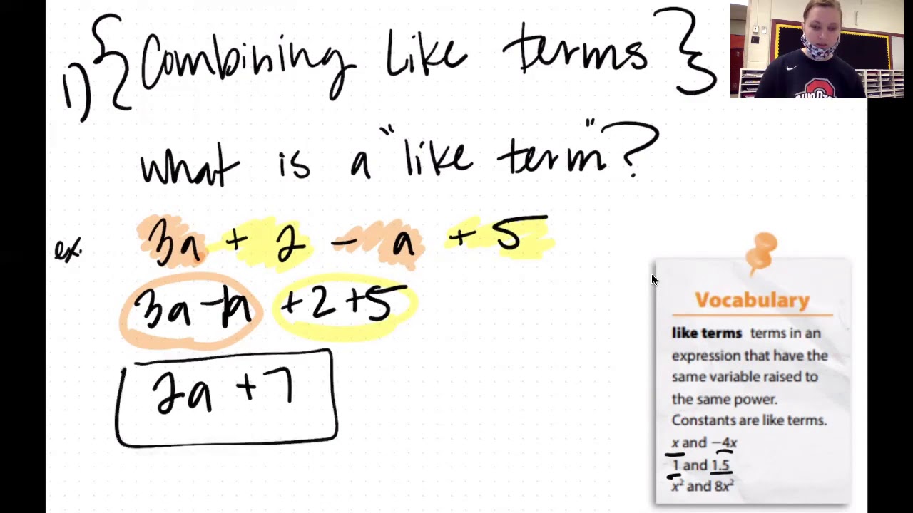 Combining Like Terms - YouTube