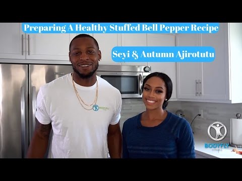 Stuffed Bell Peppers Healthy Recipe Featuring Autumn Ajirotutu
