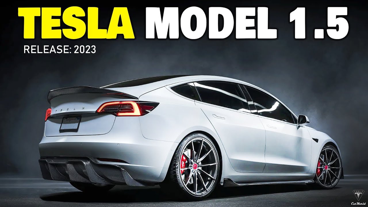 Just Happened! Elon Musk Reveals Super NEW "Tesla Model 1.5" For 2023 ...