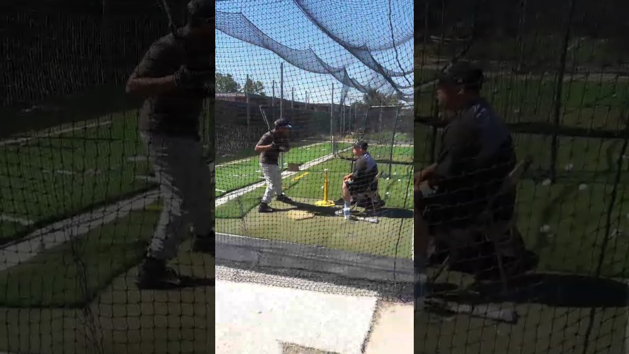 High school baseball camp - YouTube