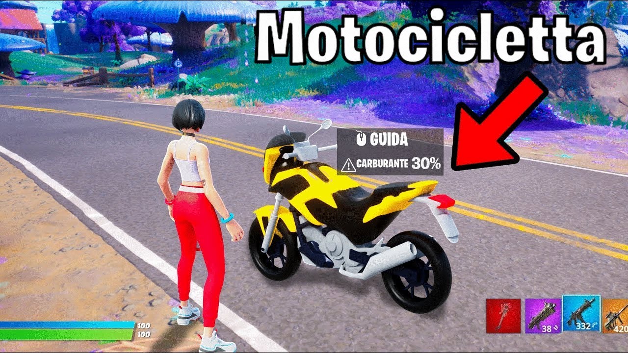 COME GUIDARE LE MOTO nel NUOVO AGGIORNAMENTO di FORTNITE 😱🔥🏍 - YouTube