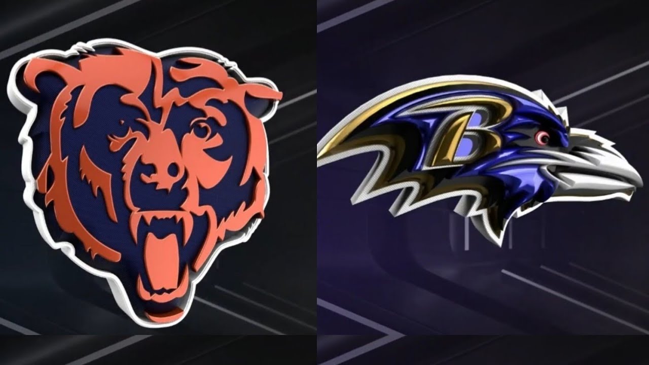 NFL SIM SEASON / WEEK 4 / CHICAGO BEARS VS BALTIMORE RAVENS - YouTube