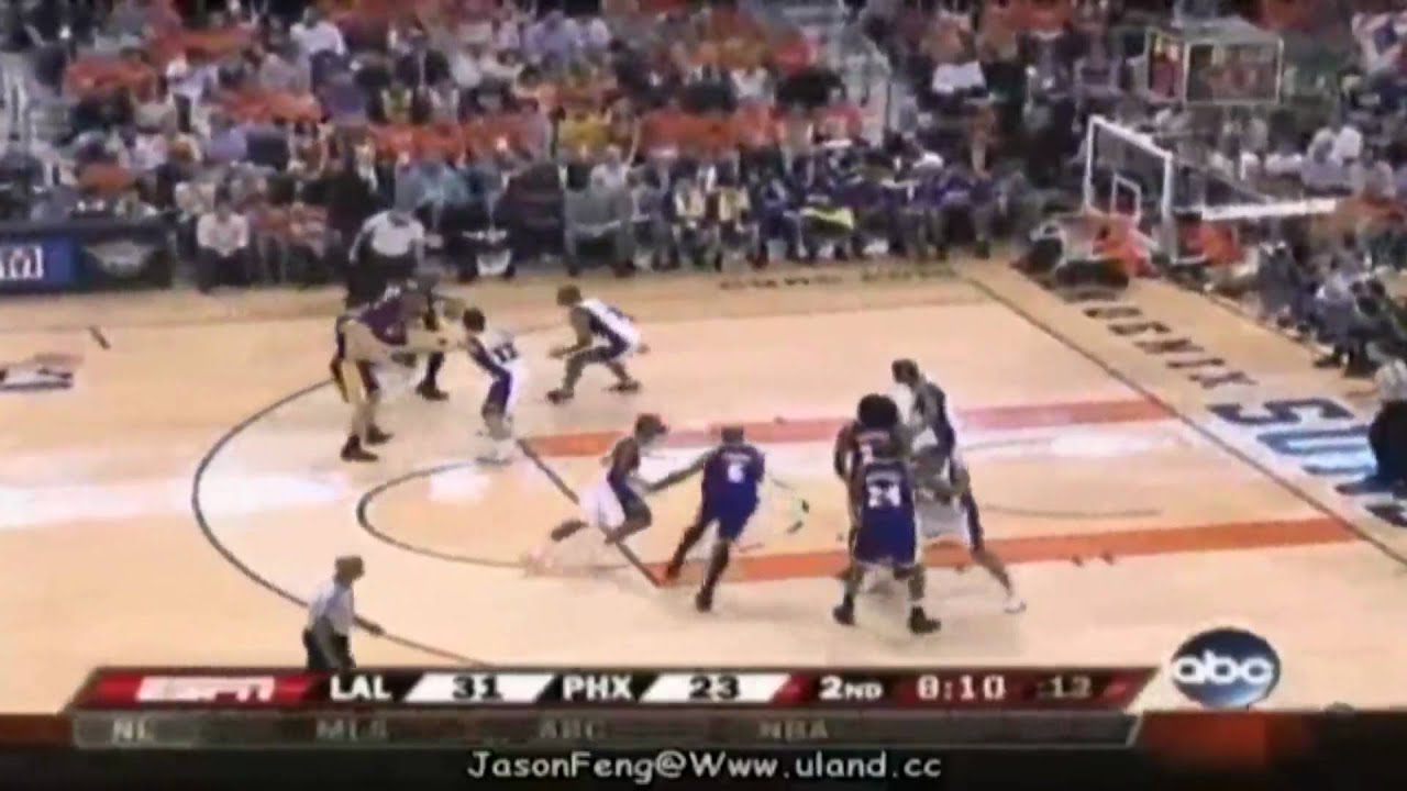 Suns-Lakers 2007 Playoffs Game 1 [part 4] - YouTube