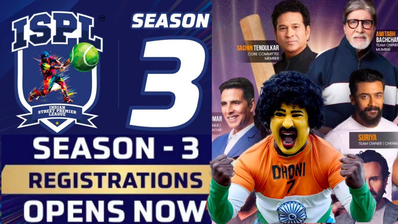 ISPL SESSION/3 REGISTRATION OPENS NOW || ISPL REGISTRATION FULL PROSESS ...