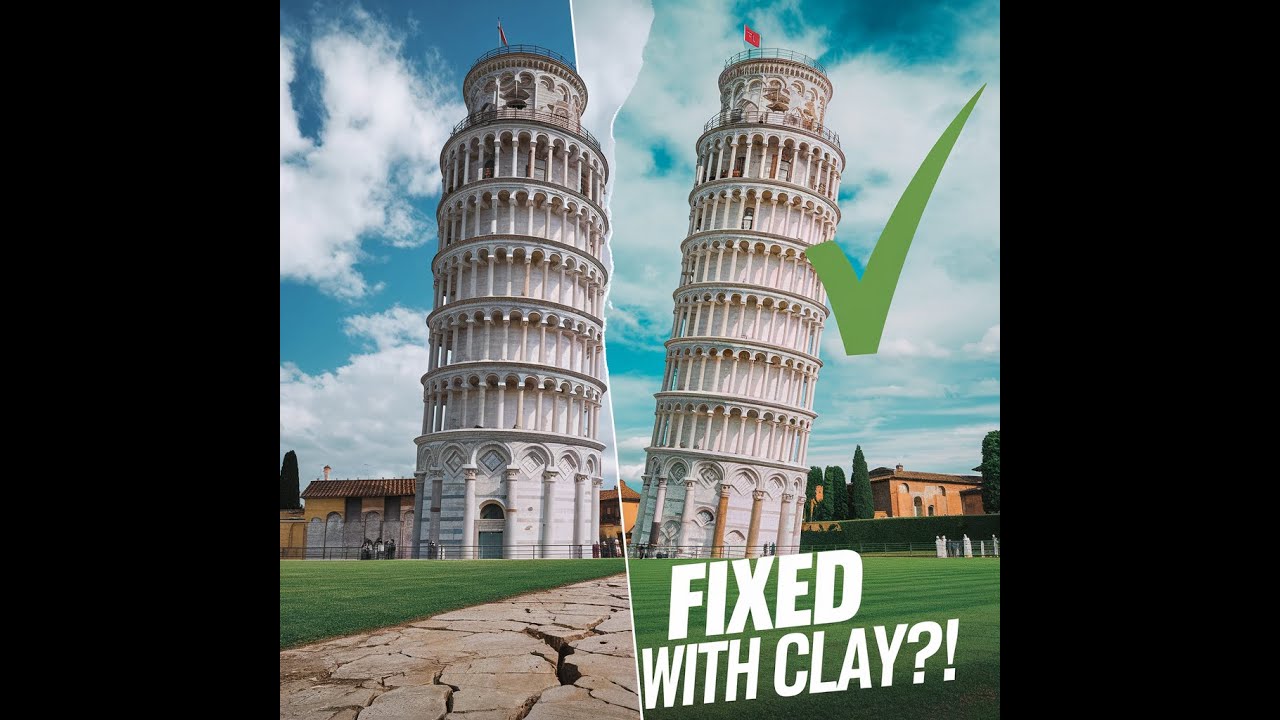 How Engineers Saved the Leaning Tower of Pisa with Clay Sculptures! - YouTube