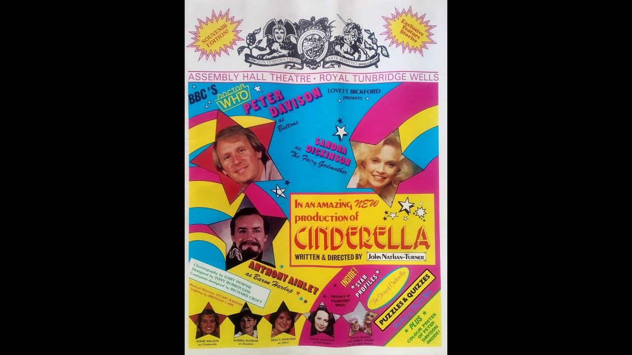 Doctor Who - Cinderella Act Two, 1982, Tunbridge Wells - Peter Davison ...