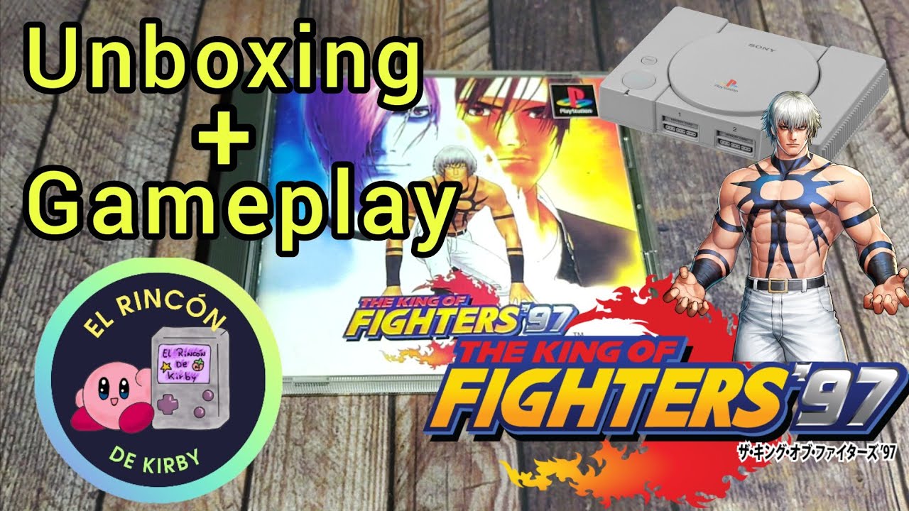 The King of Fighters '97 - unboxing + gameplay (kof 97) (PlayStation) # ...