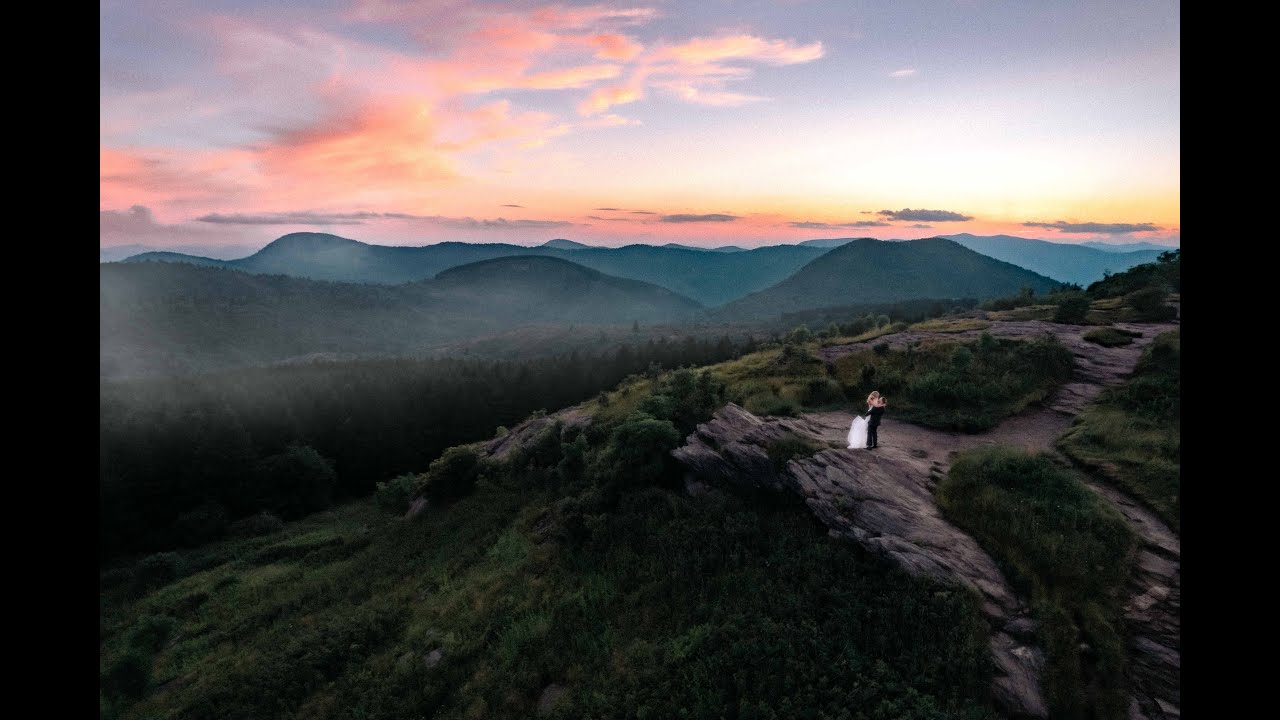 Black Balsam Elopement Videography Short Wedding Film in Asheville ...