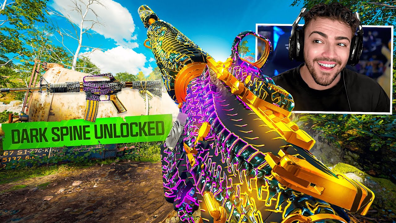 I UNLOCKED the NEW DARK SPINE CAMO in BLACK OPS 6! (BO6 Mastery Camo ...