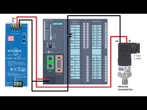 pressure transmitter 4 - 20mA with siemens s7-300 plc and tia portal ...