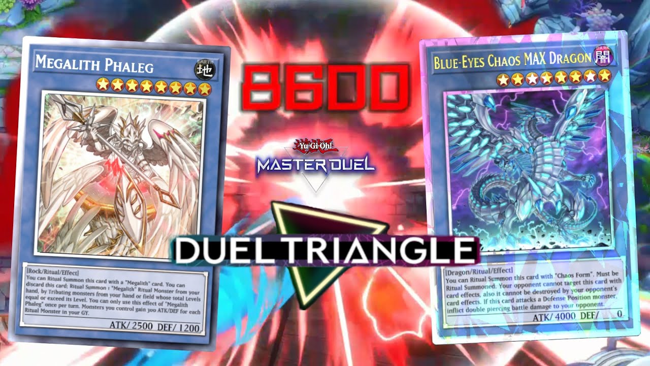 Duel Triangle 3 Teams Drytron Megalith Chaos Max OTK - Yu-Gi-Oh! Master ...