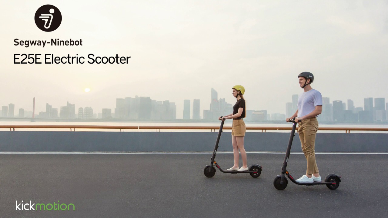 Ninebot E25E Electric Scooter - YouTube