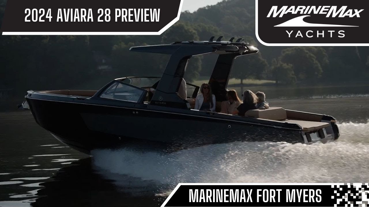 All New 2024 Aviara 28 Preview With MarineMax Fort Myers! - YouTube