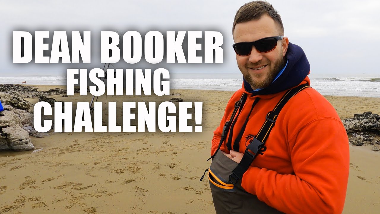 Dean Booker- Double Challenge, Clean Beach FISHING! - YouTube