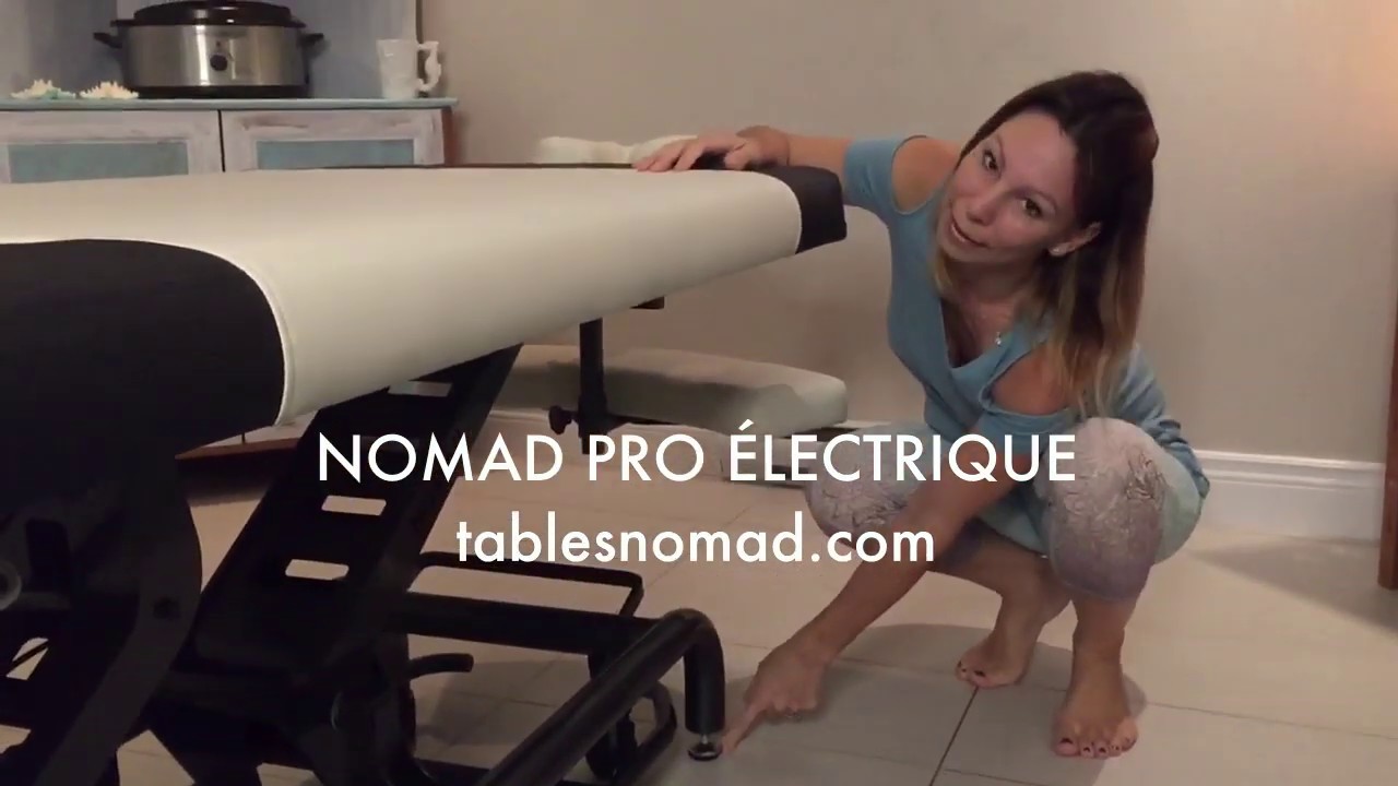 Massage Lomi-Ashiatsu signature Esprit Zen - Table pro électrique NOMAD ...