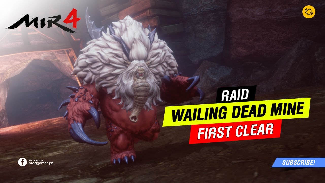 MIR4 WAILING DEAD MINE 1ST CLEAR RAID | MIR4 | PLAY-TO-EARN | MMORPG ...