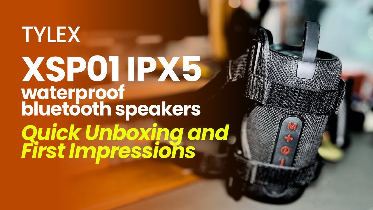Tylex XSP01 Bluetooth Speakers first Impression - YouTube