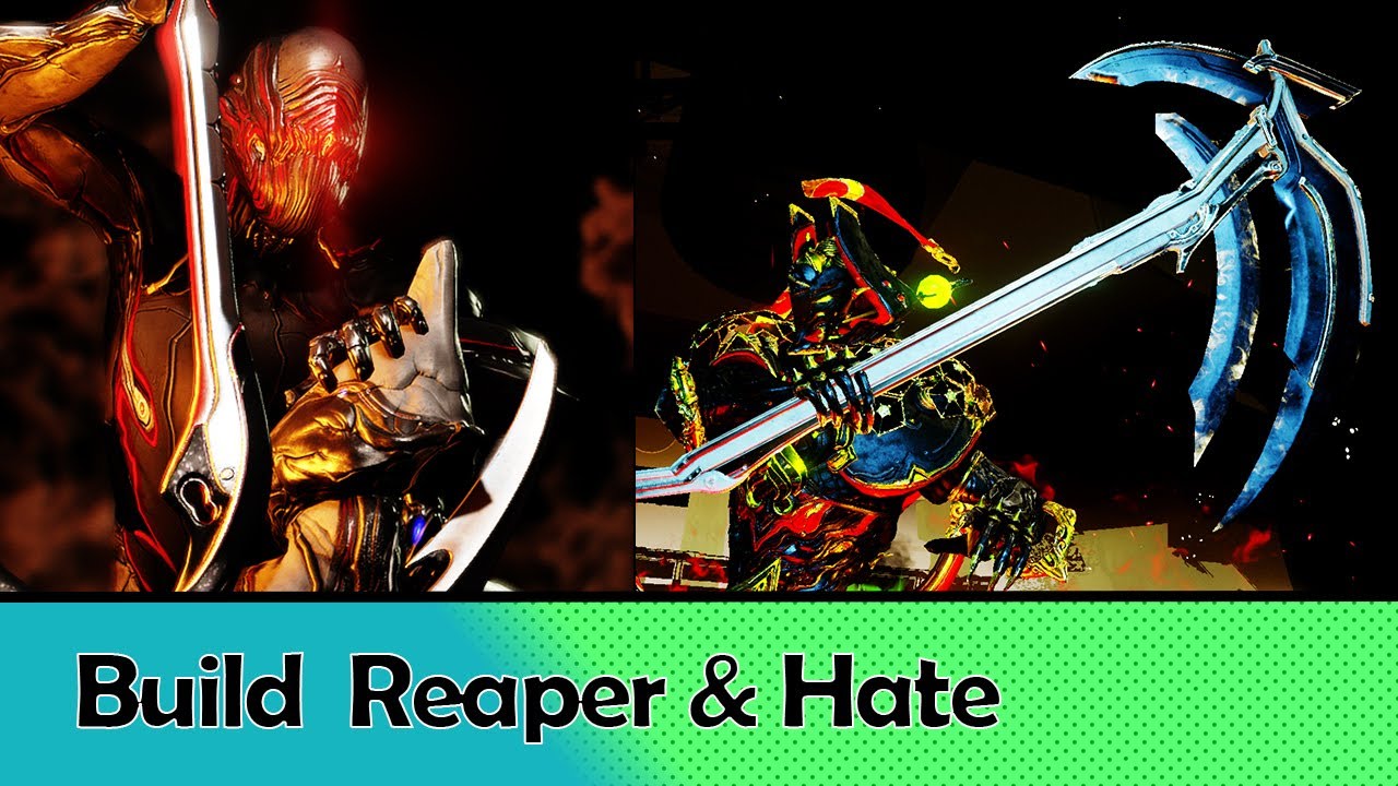 [Warframe] Reaper Prime & Hate Build - YouTube