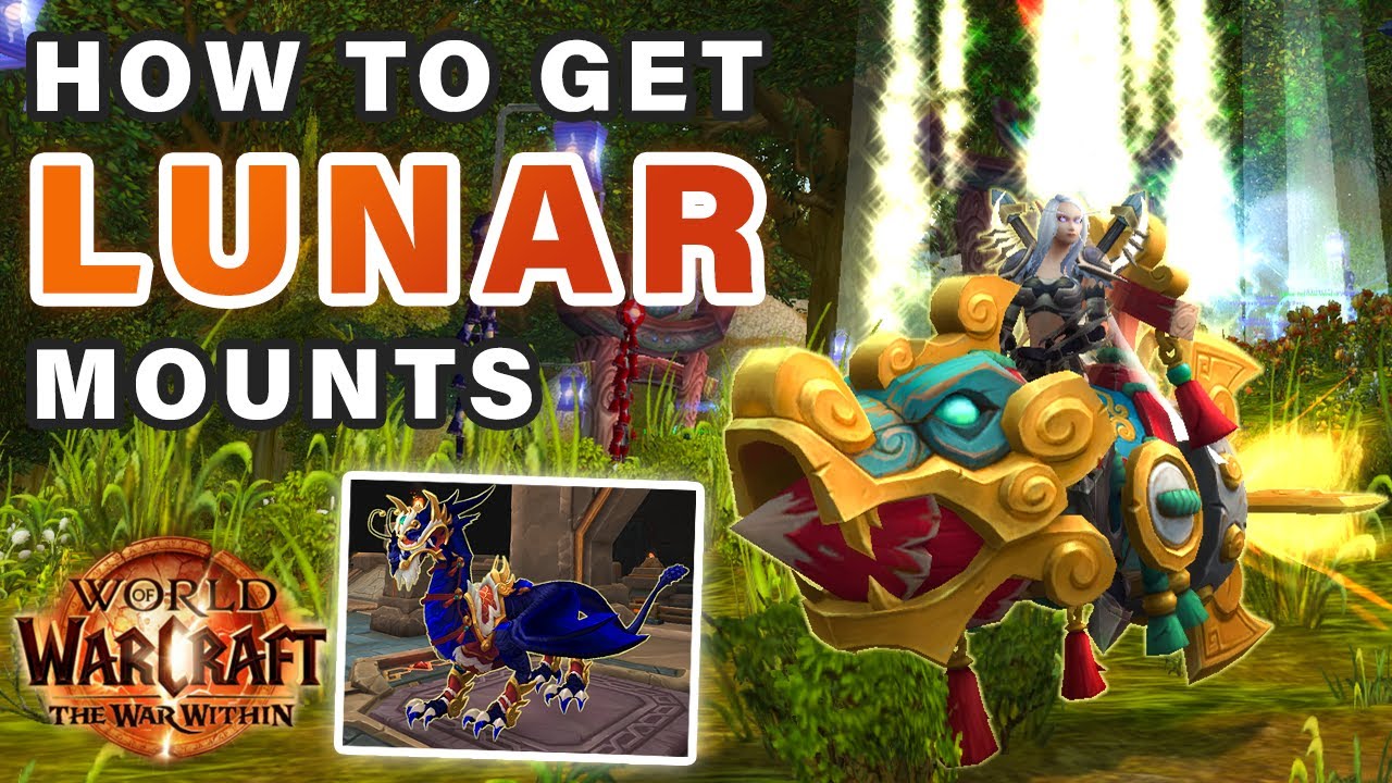 How to get the LUNAR Launcher Mount | Lunar Festival Coins of Ancestry ...