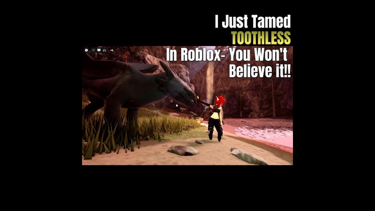 I Just Tamed Toothless in Roblox—You Won’t Believe It! #roblox # ...