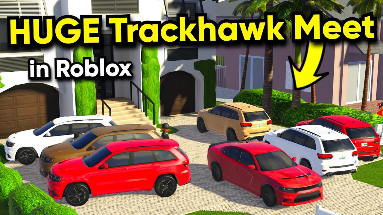 HUGE Trackhawk Meet In Roblox! - YouTube