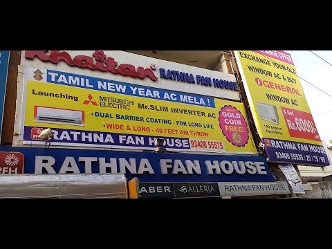 Ratna Fan House Shopping vlog - 1 | Exhaust fan shopping Pondy Bazaar ...