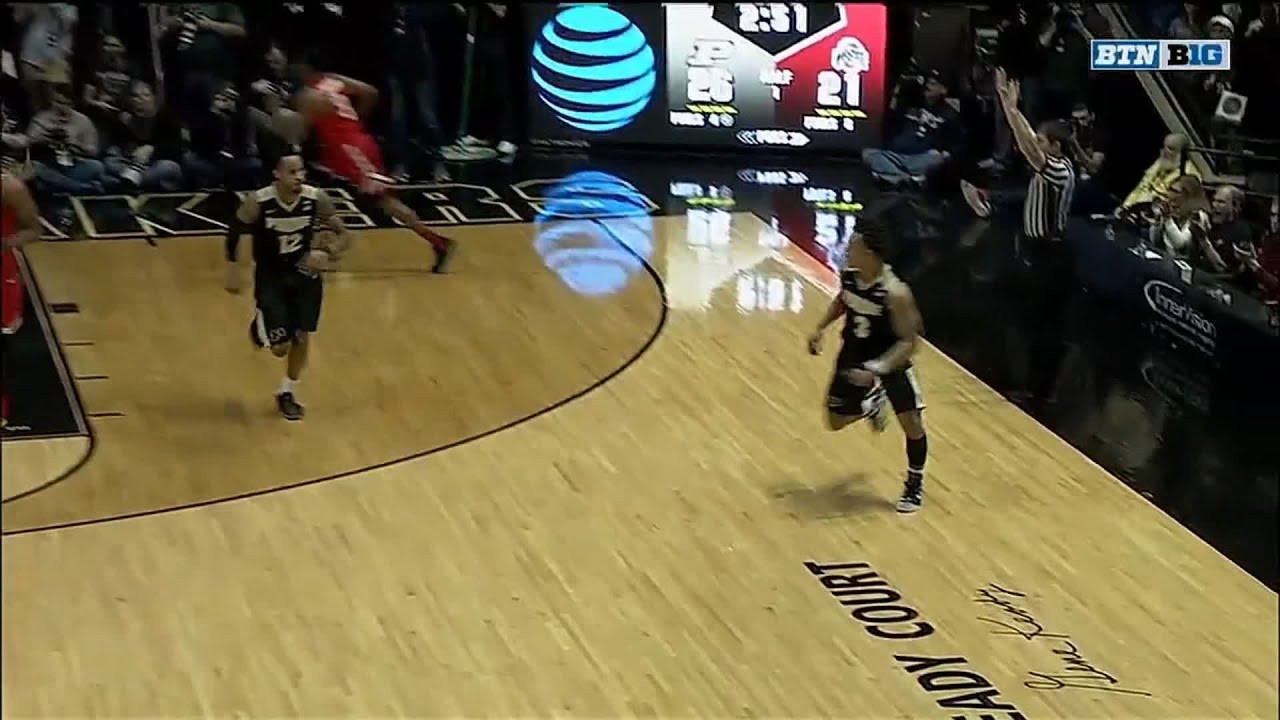 Edwards to Edwards for 3 vs. Ohio State - YouTube