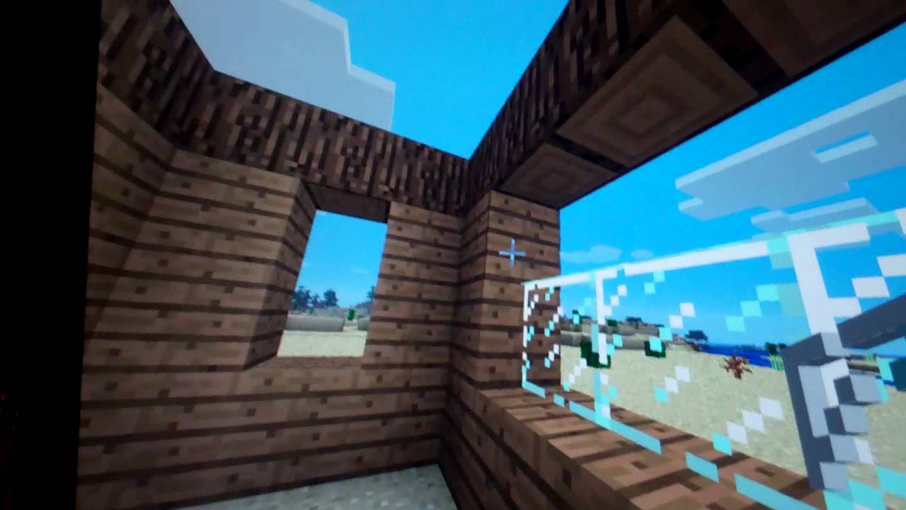 Minecraft Creative ep 1 ( My epic noob house ) - YouTube