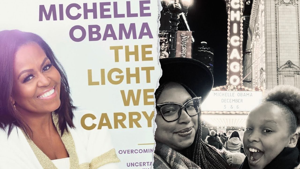 MICHELLE OBAMA BOOK TOUR | CHICAGO | THE LIGHT WE CARRY - YouTube