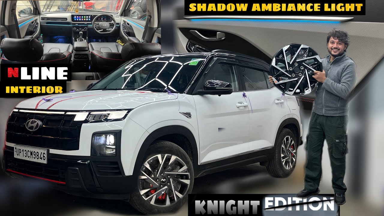 Creta E Base To Top Modified | Creta convert to Knight Edition with ...