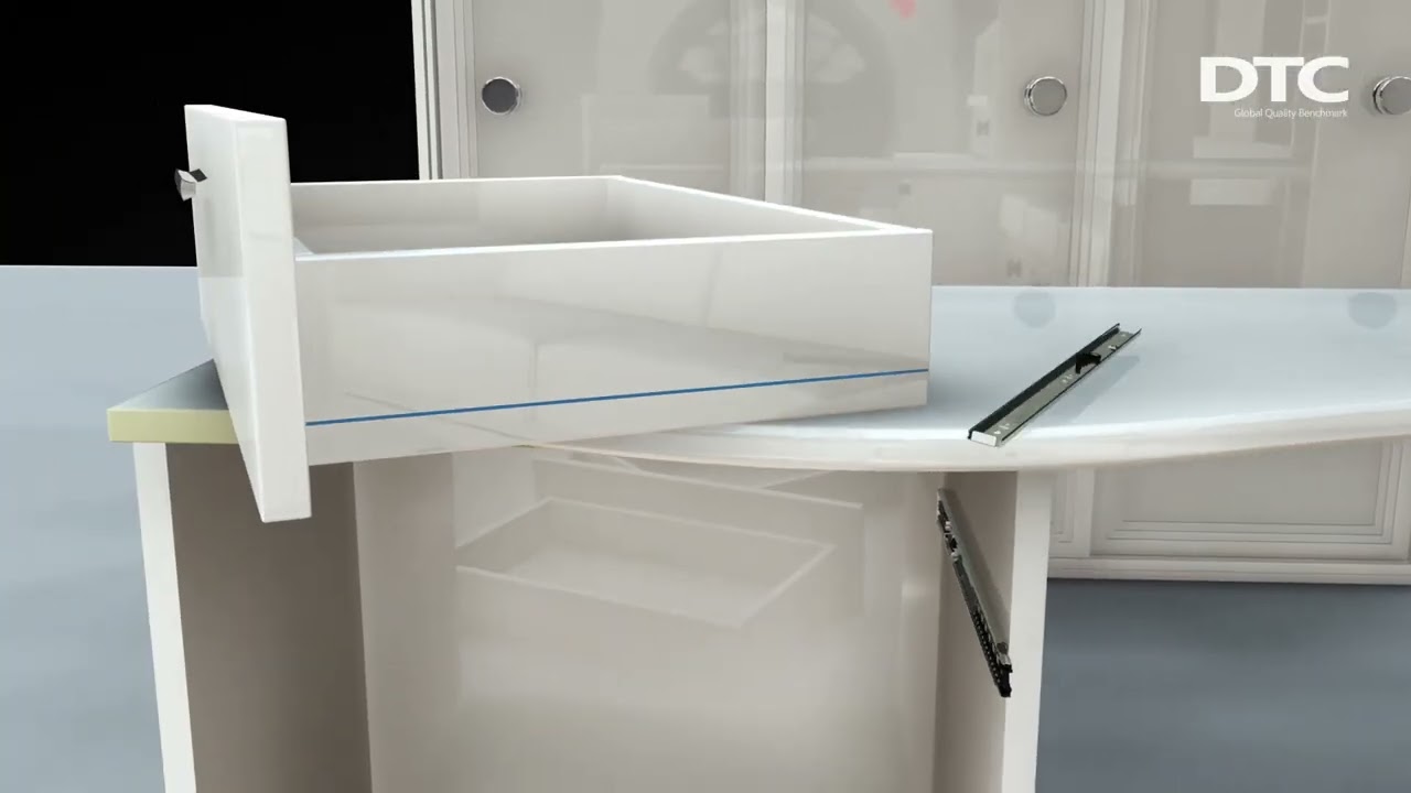 SUPER RAIL 45 Συλλογή Οδηγών Συρταριών της DTC-ΜΑΡΜΟΥΡΗΣ Α.Ε. - YouTube