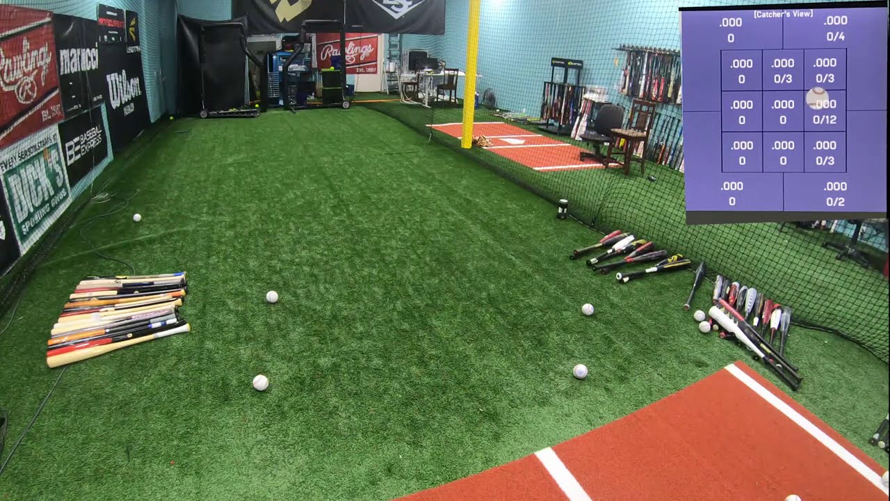 Visual Batting Practice [95mph Equivalent] - 10 Minutes of Pitches ...