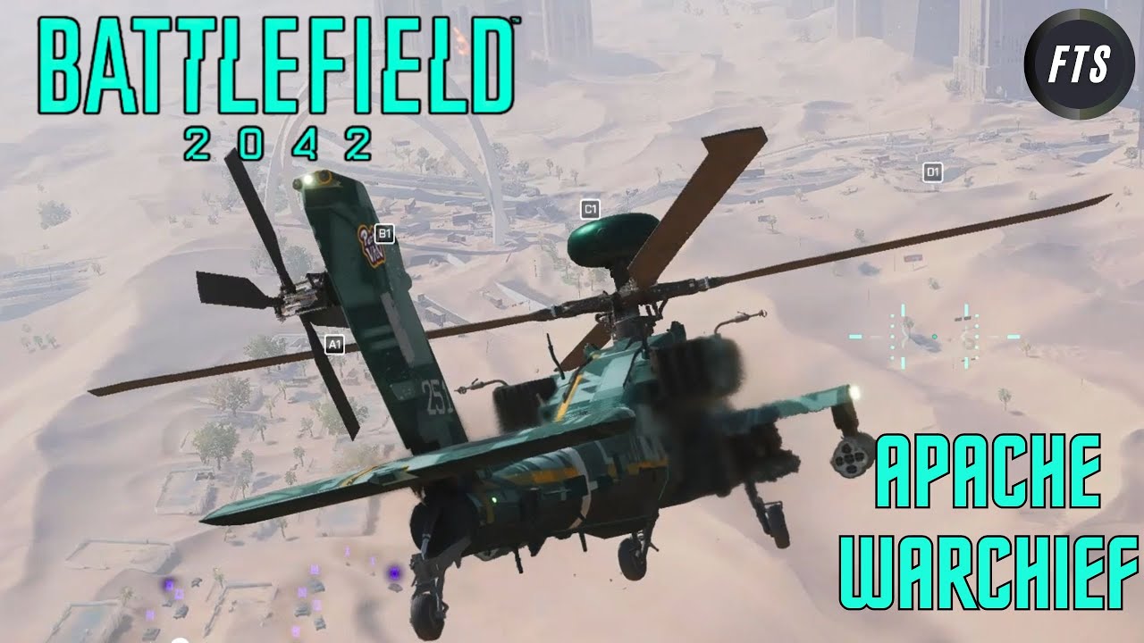 Battlefield 2042 | Conquest | AH-64GX Apache Warchief | No Commentary ...